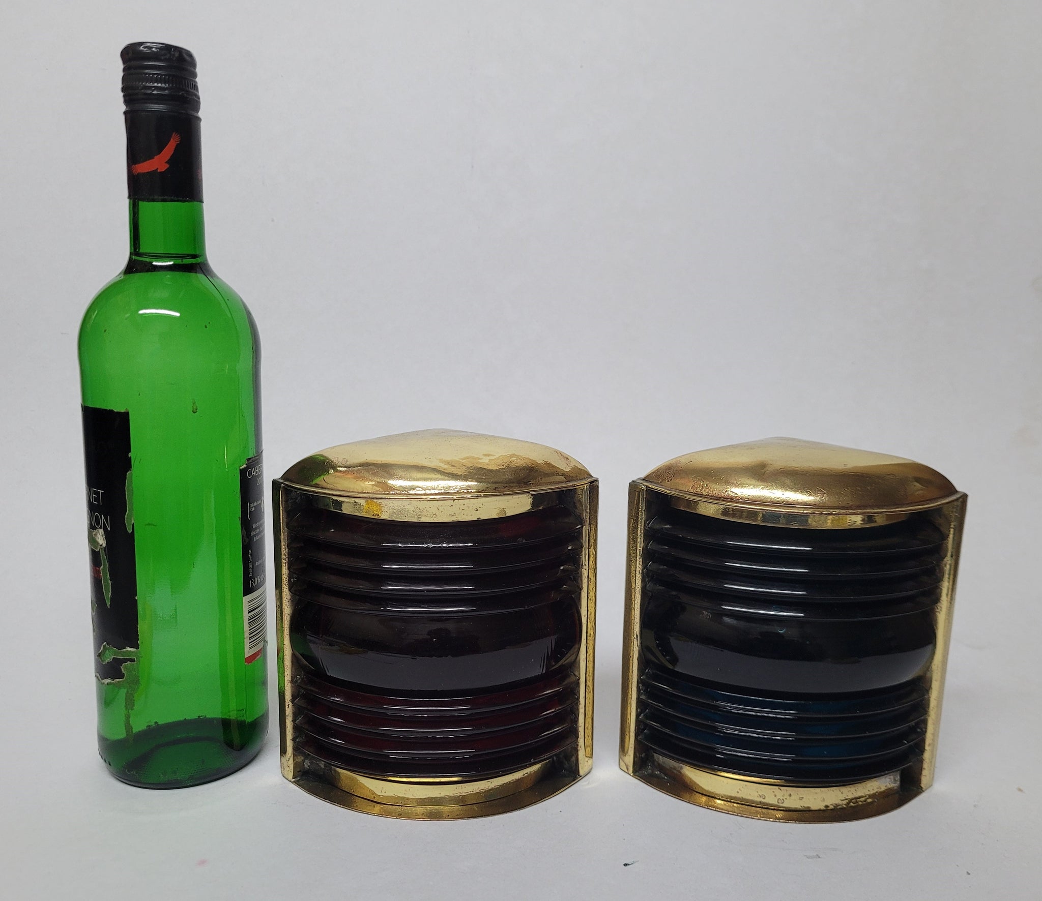 Classic Port and Starboard Motor Boat Lanterns – Lannan Gallery