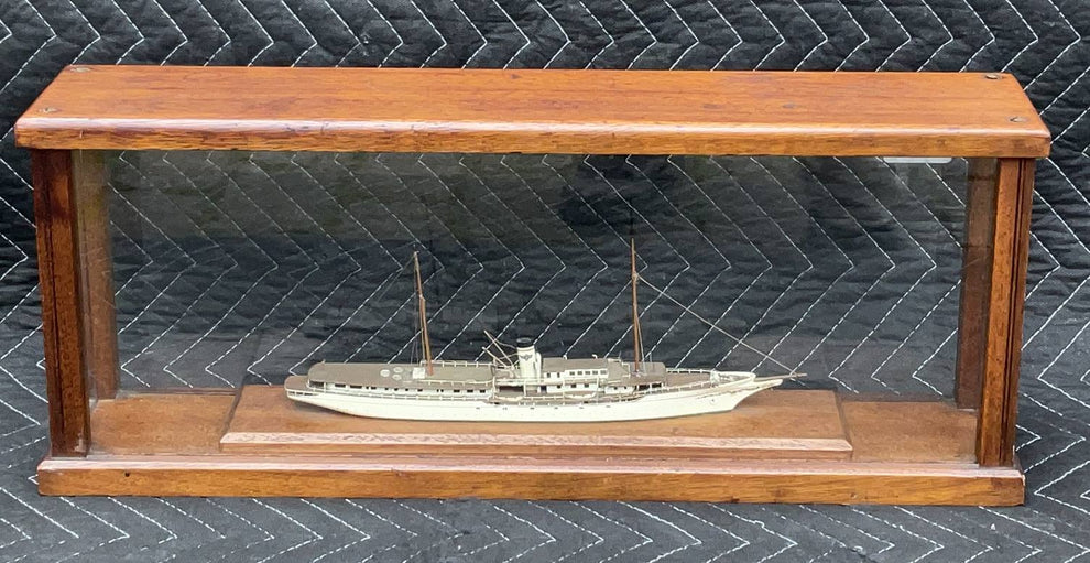 Van Ryper Model of Steam Yacht Corsair – Lannan Gallery