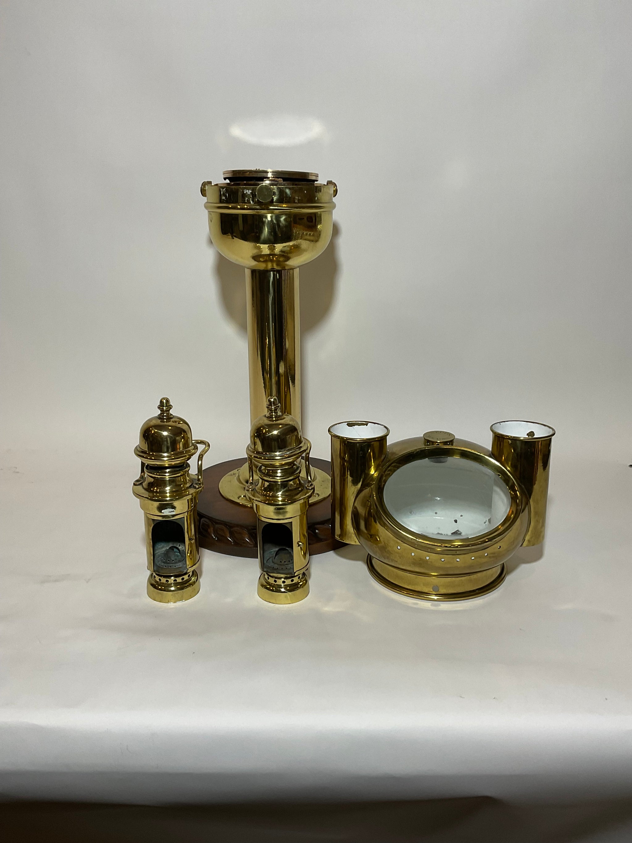 Brass Binnacle "NEGUS N.Y." – Lannan Gallery