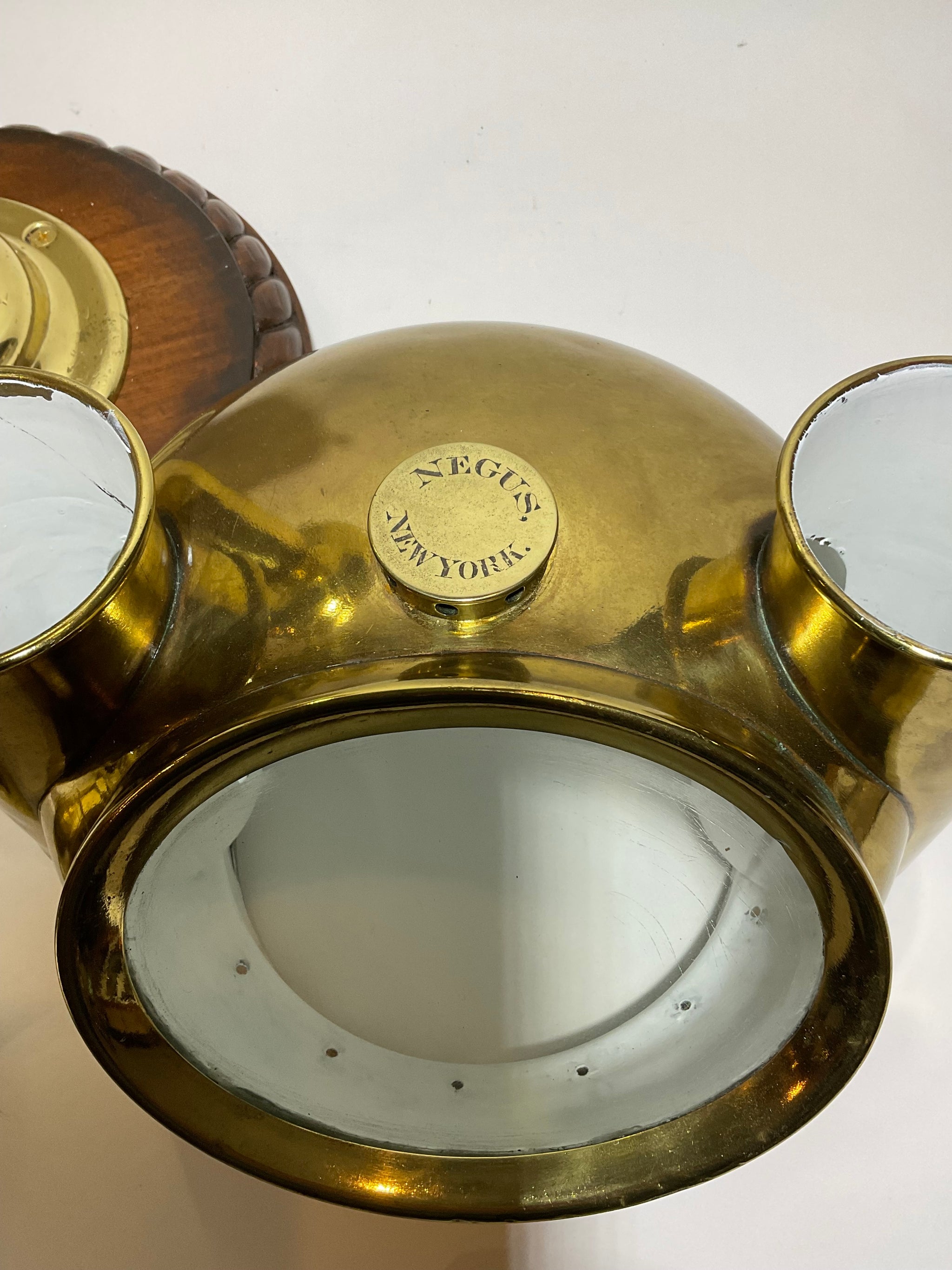 Brass Binnacle "NEGUS N.Y." – Lannan Gallery