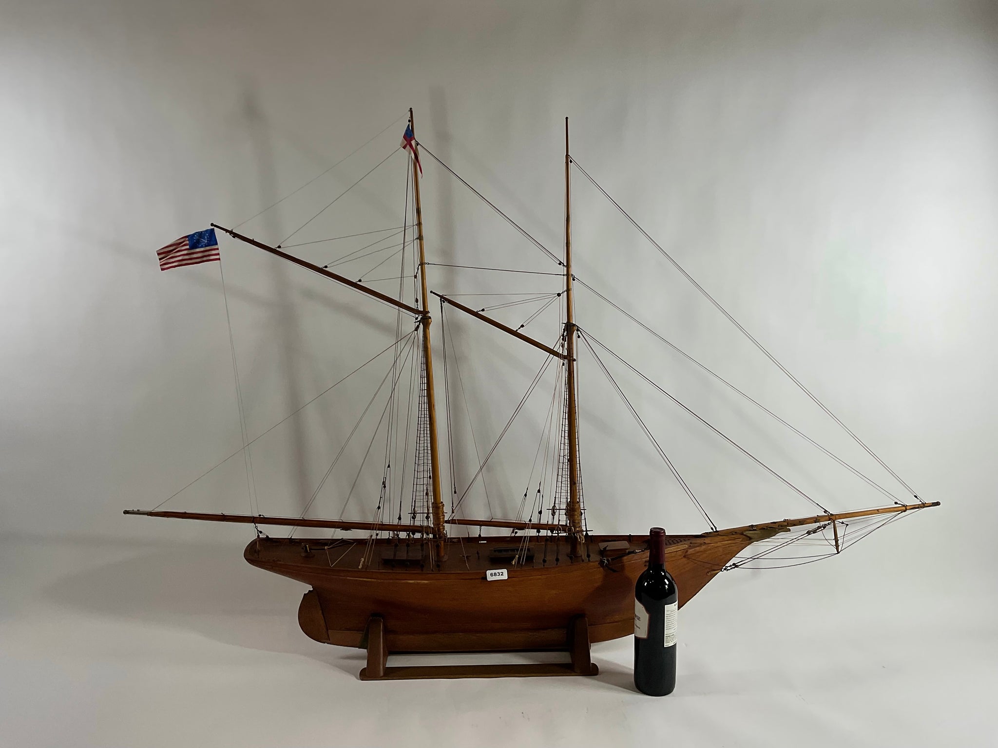 Fine Model of the Fishing Schooner Columbia – Lannan Gallery