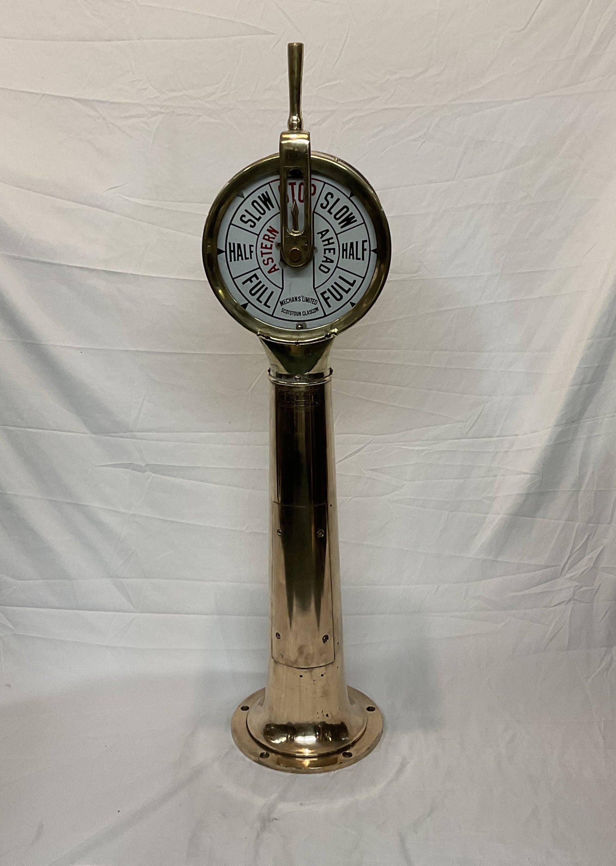 Rare Ships Engine Order Telegraph – Lannan Gallery
