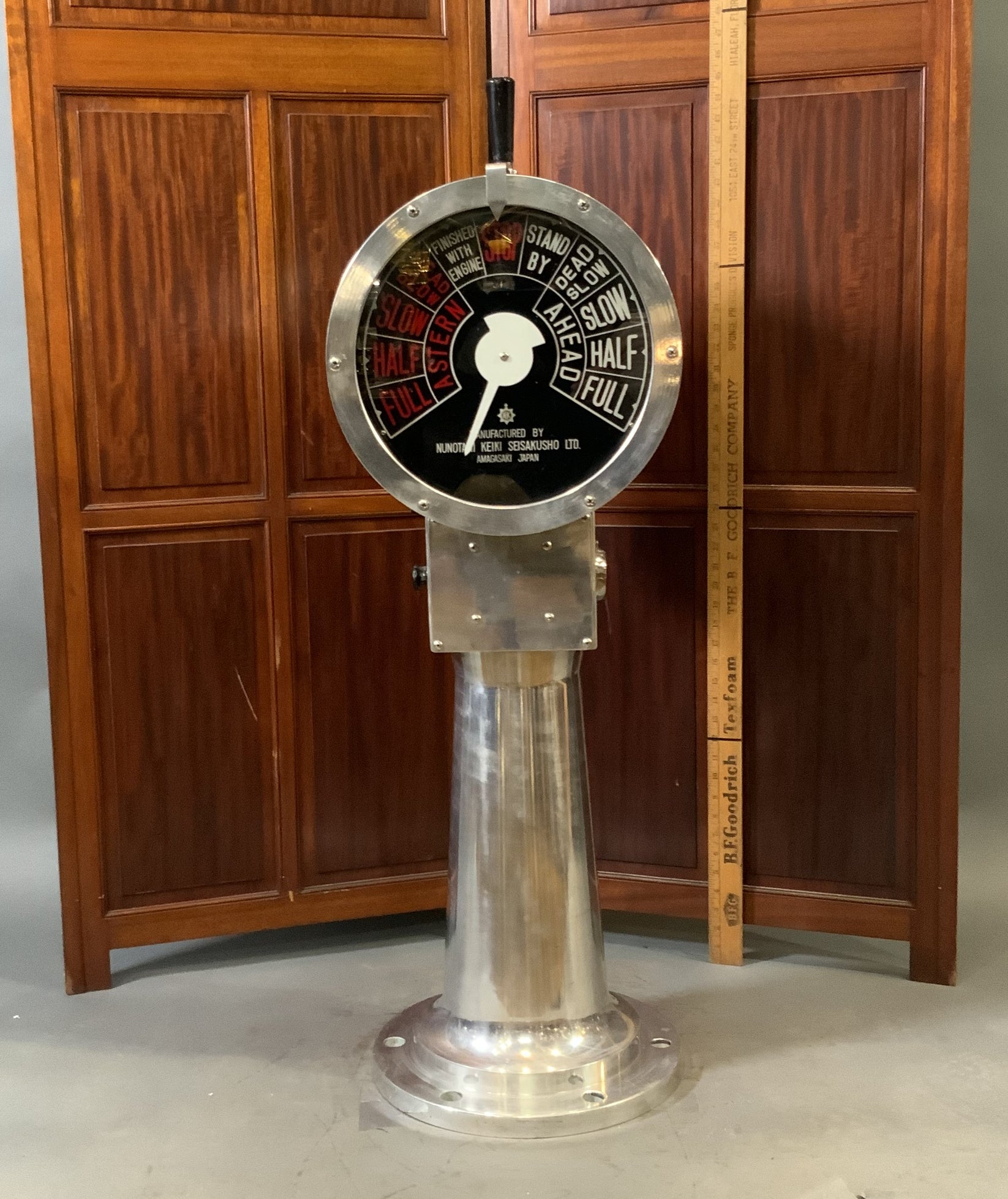 Aluminum Ships Engine Order Telegraph – Lannan Gallery
