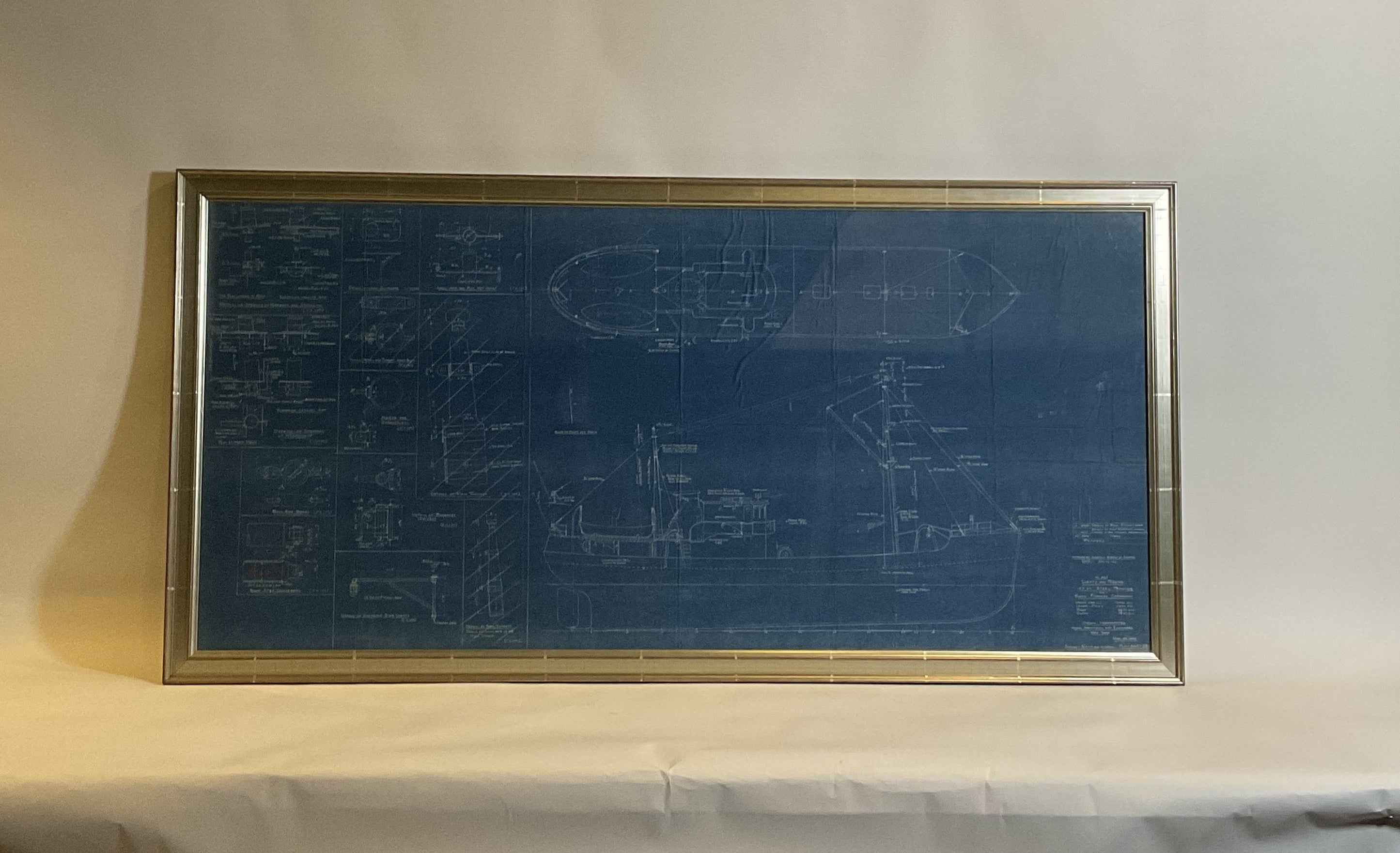 Fishing Trawler Blueprint – Lannan Gallery