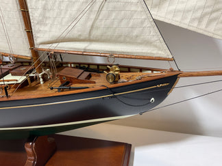 Schooner Yacht Malabar X Yacht Model – Lannan Gallery