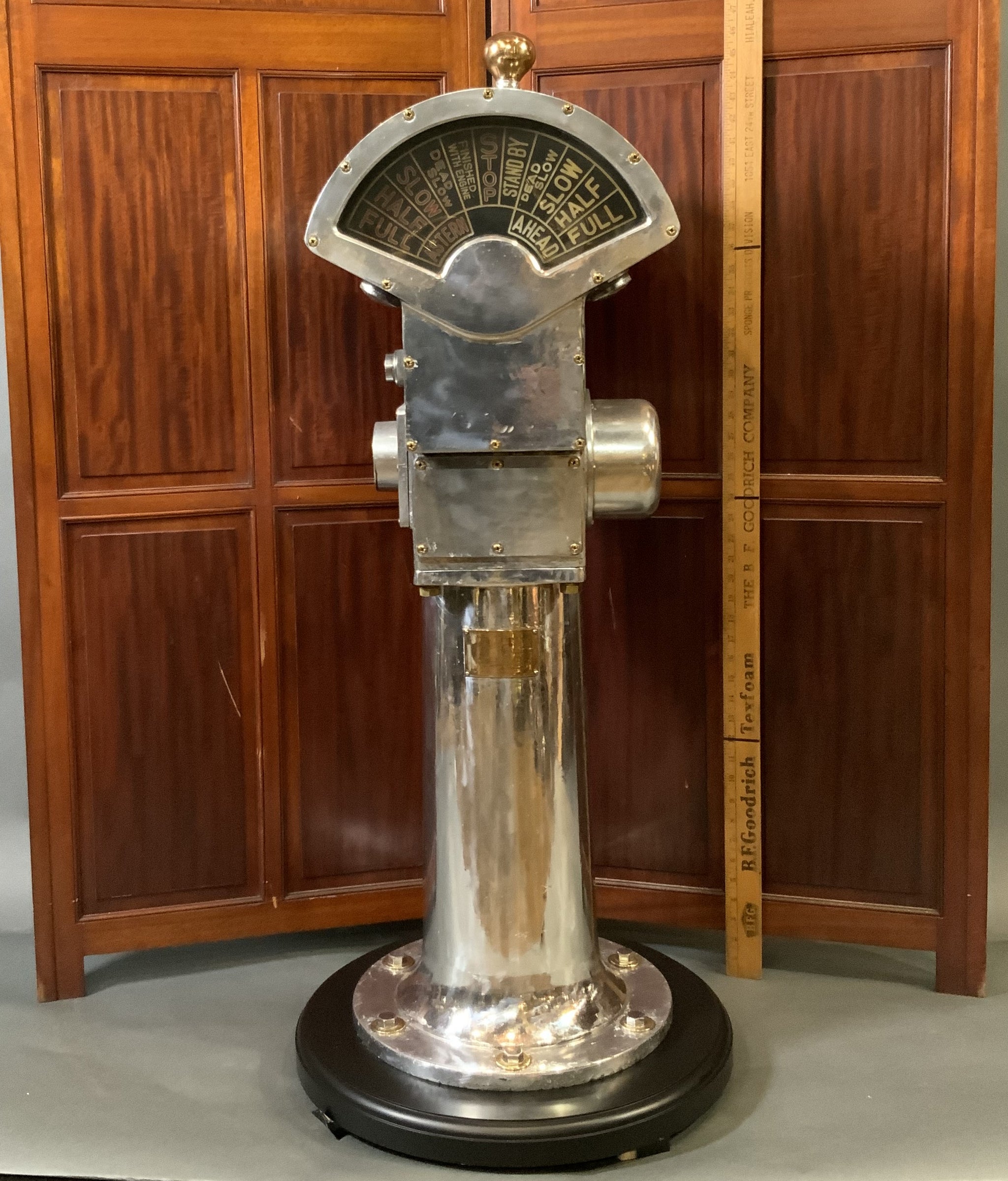 Aluminum Ships Bridge Telegraph – Lannan Gallery