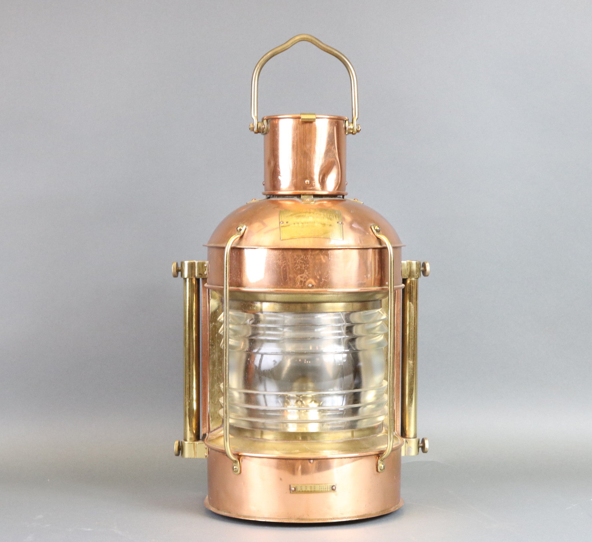Solid Copper Masthead Light – Lannan Gallery