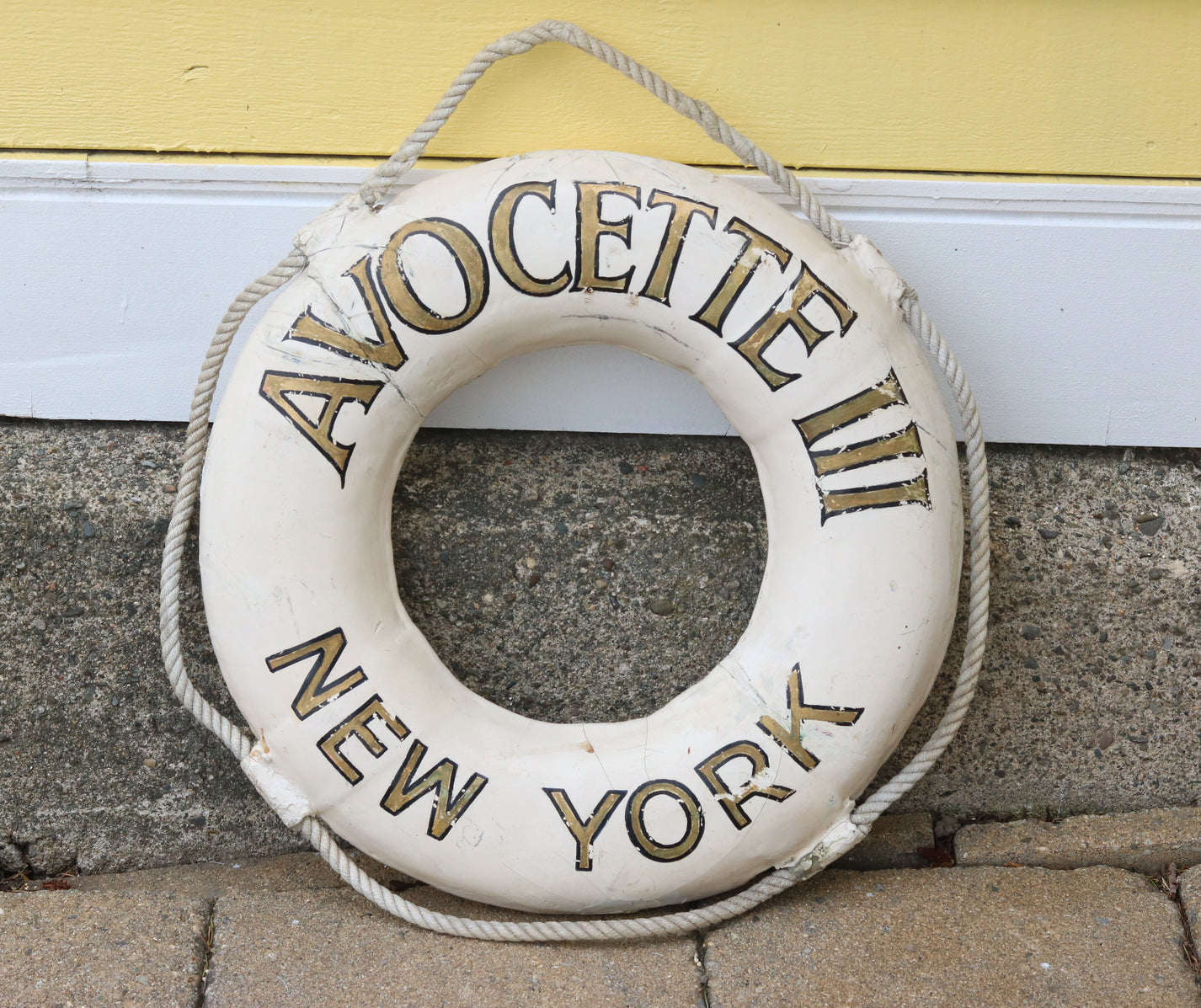 Authentic Lifering "Avocette III" – Lannan Gallery