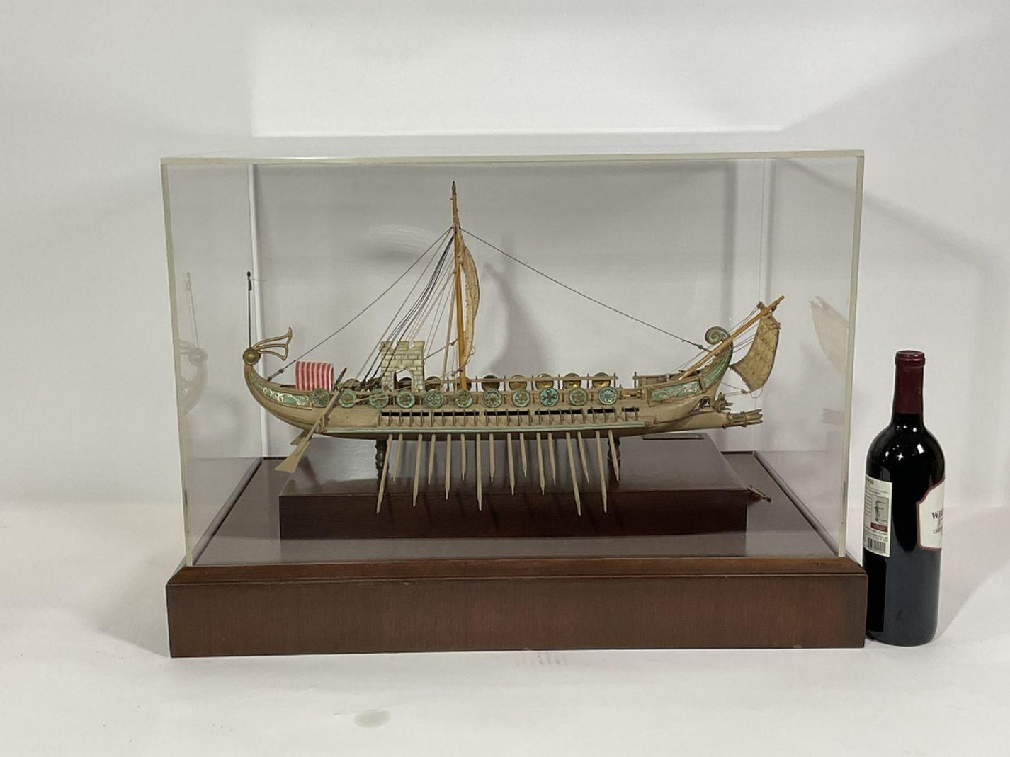 Ship Model Of A Roman Bireme – Lannan Gallery