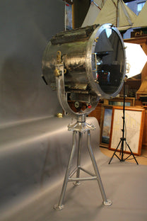 Giant Aluminum Light From Suez Canal – Lannan Gallery