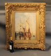 Oil on Canvas by P.J. Clays, Gift to J.P. Morgan, 1897 – Lannan Gallery