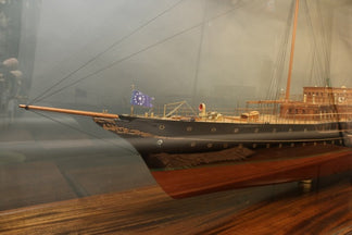 8-Foot Model of JP Morgan's "Corsair IV" – Lannan Gallery