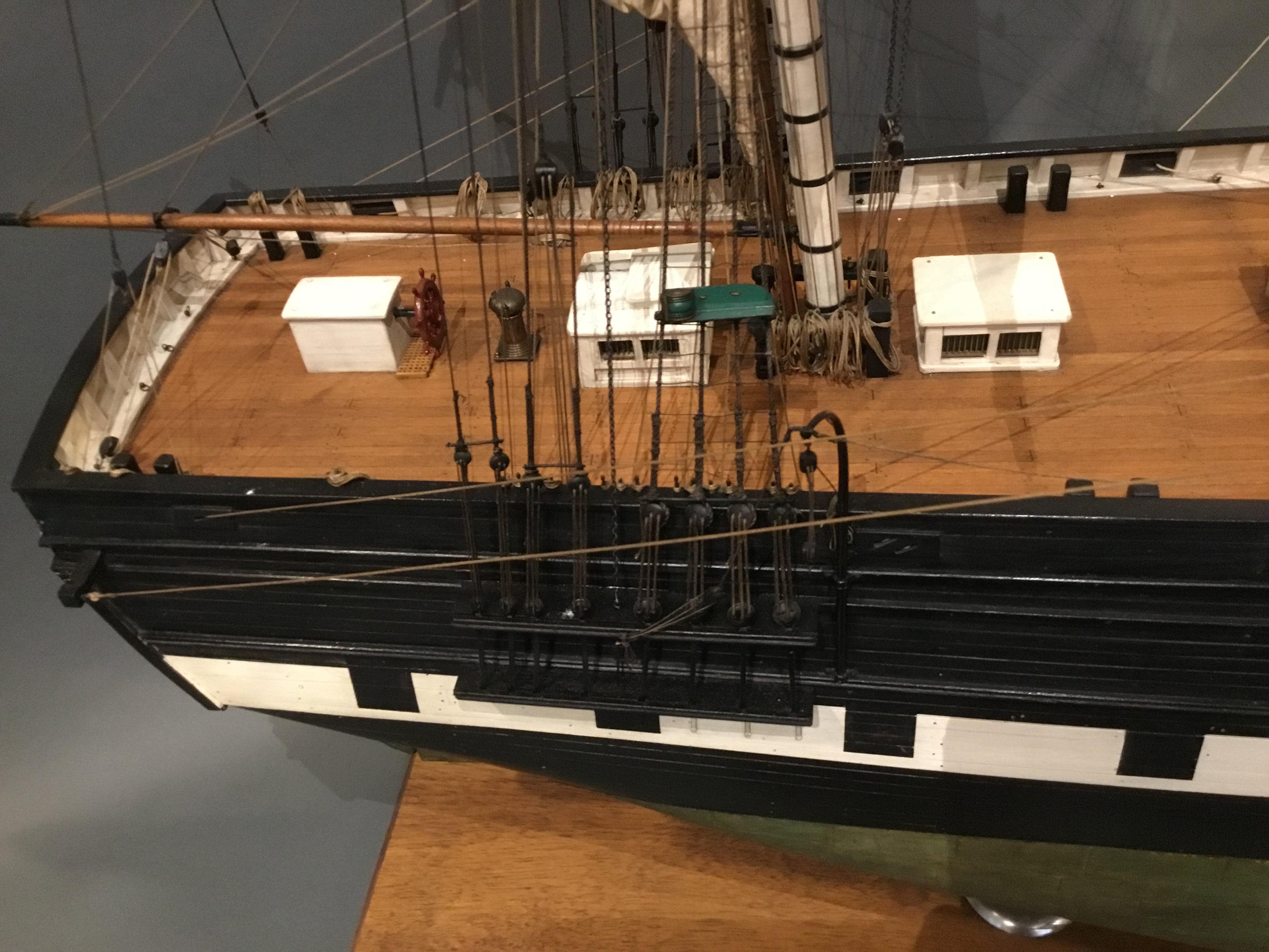 Spectacular Model of the Packet Ship Issac Webb – Lannan Gallery