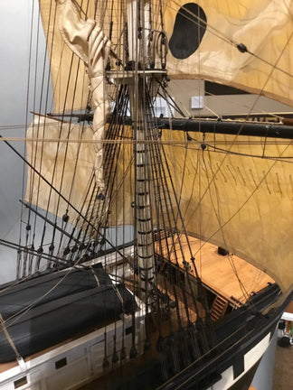Spectacular Model of the Packet Ship Issac Webb – Lannan Gallery