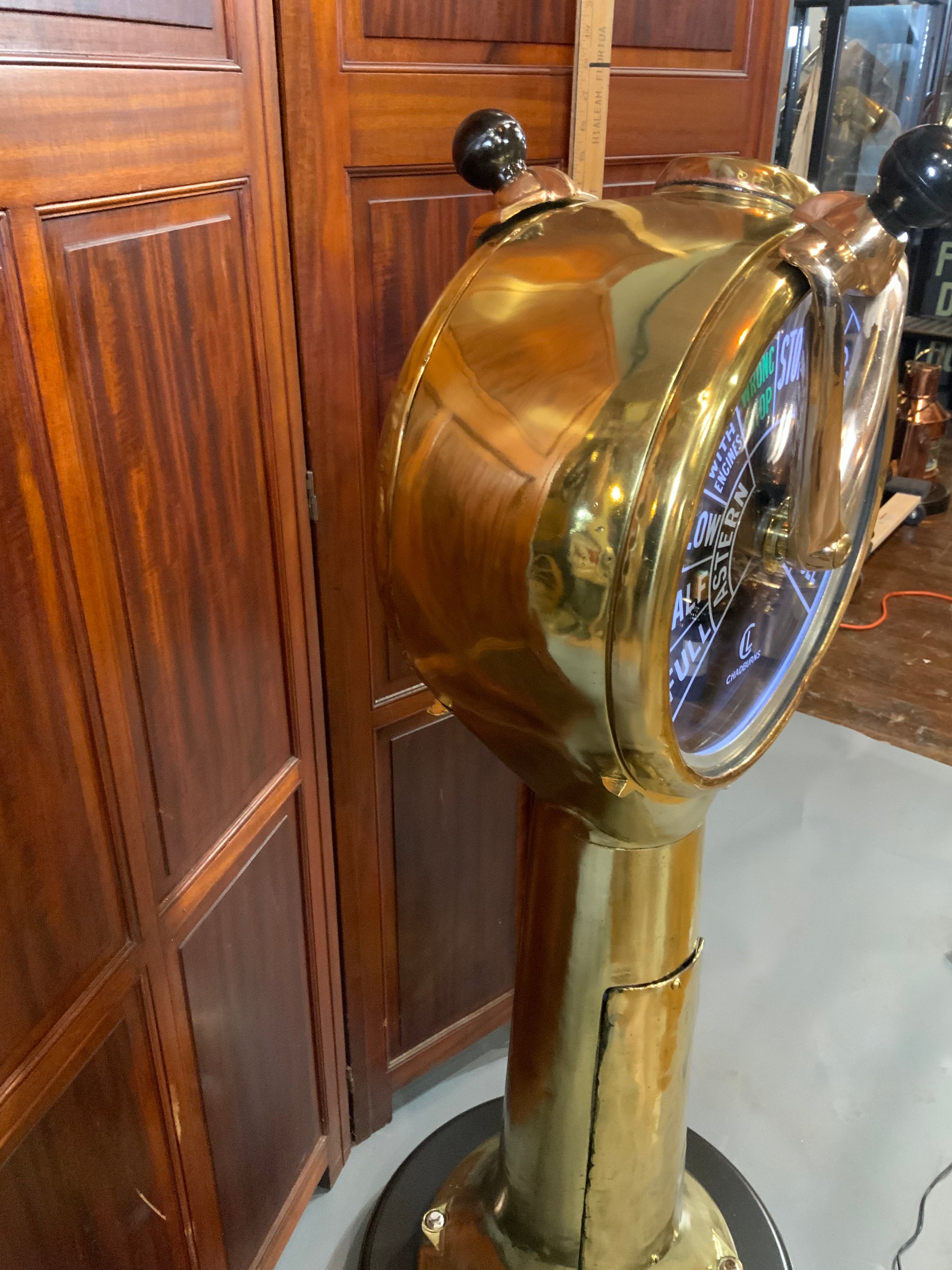 1920’s Era Ships Engine Order Telegraph – Lannan Gallery