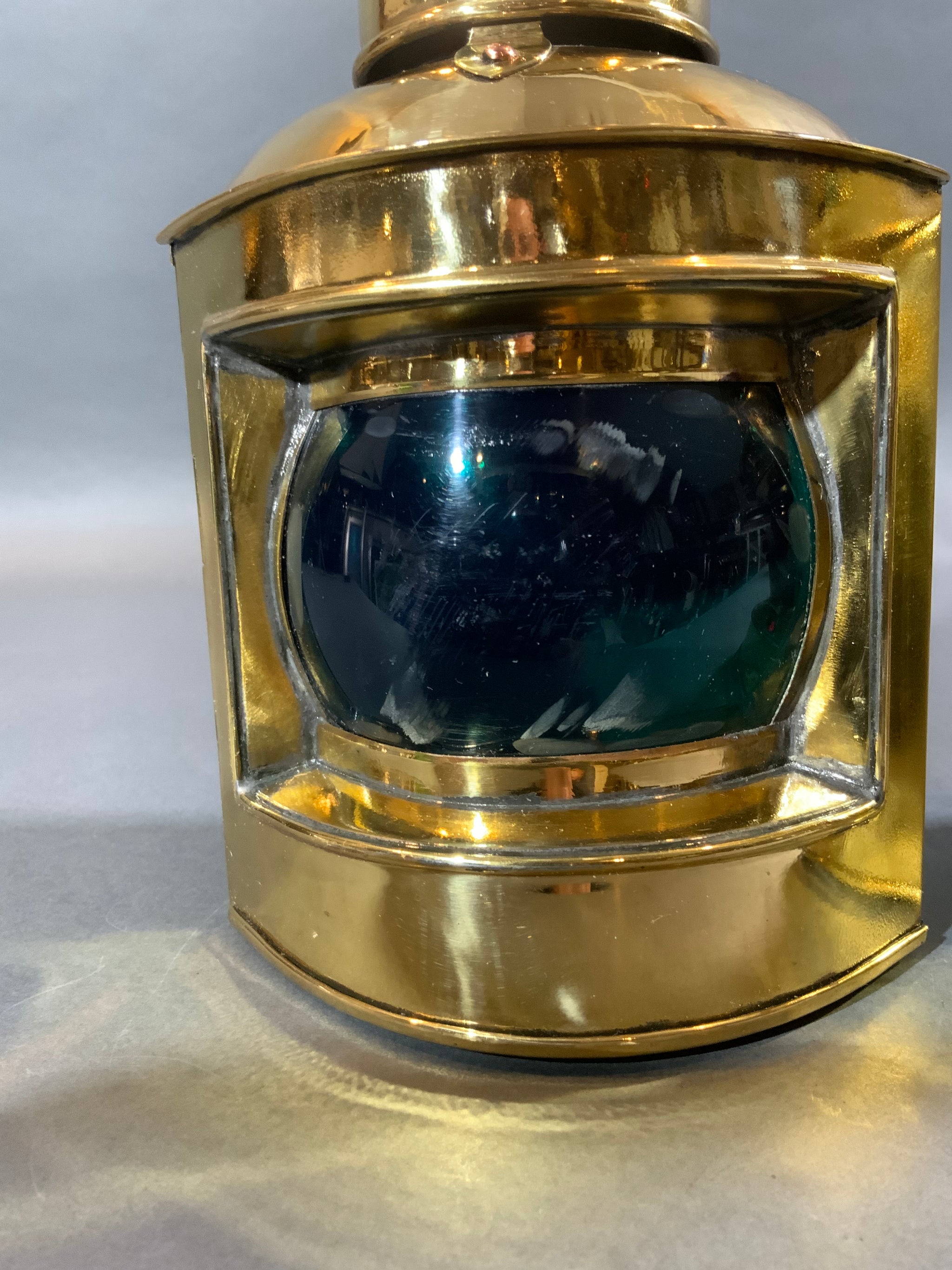 Solid Brass Port and Starboard Boat Lanterns – Lannan Gallery
