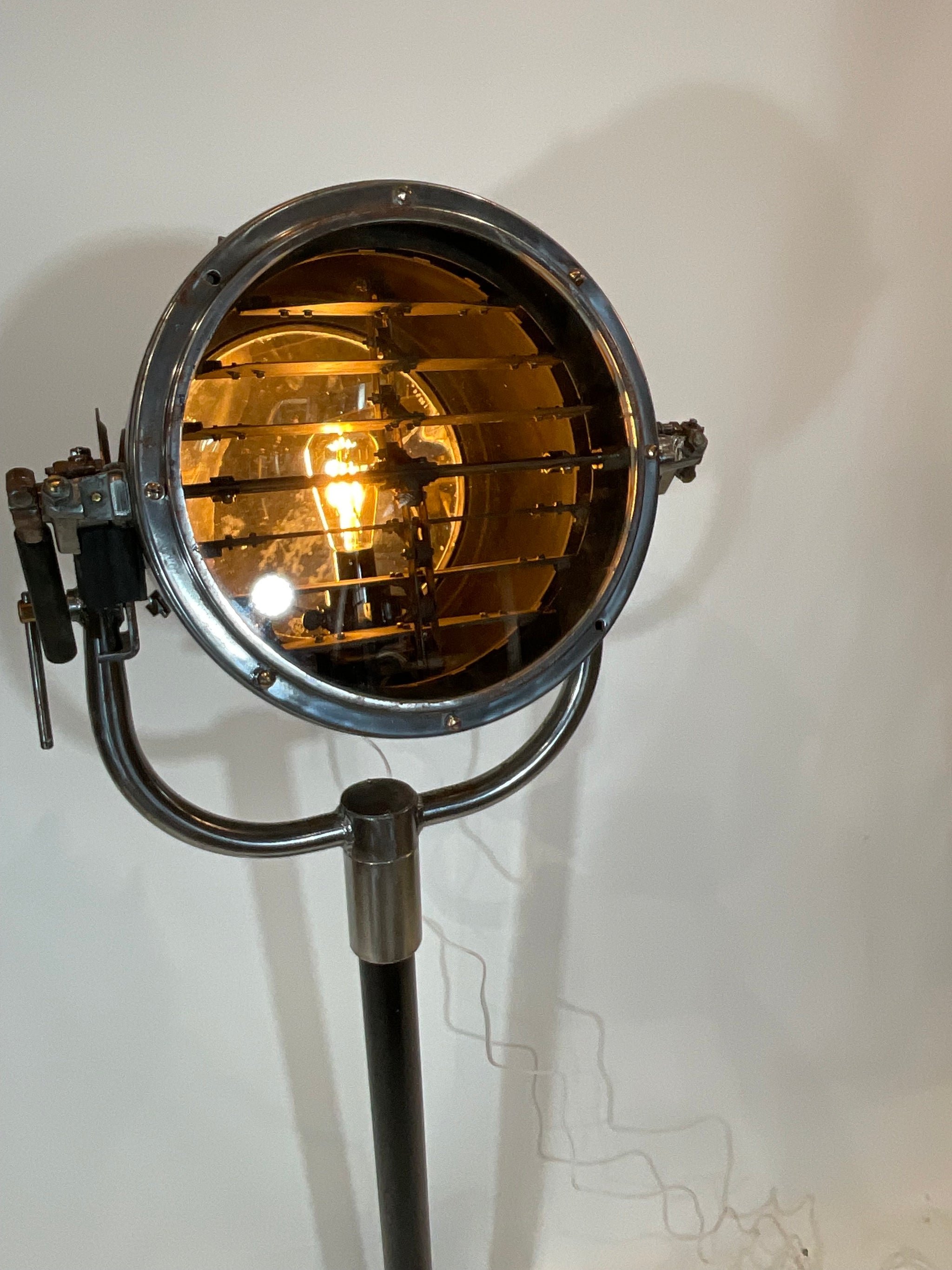 Authentic Ships Signal Spotlight on Stand – Lannan Gallery