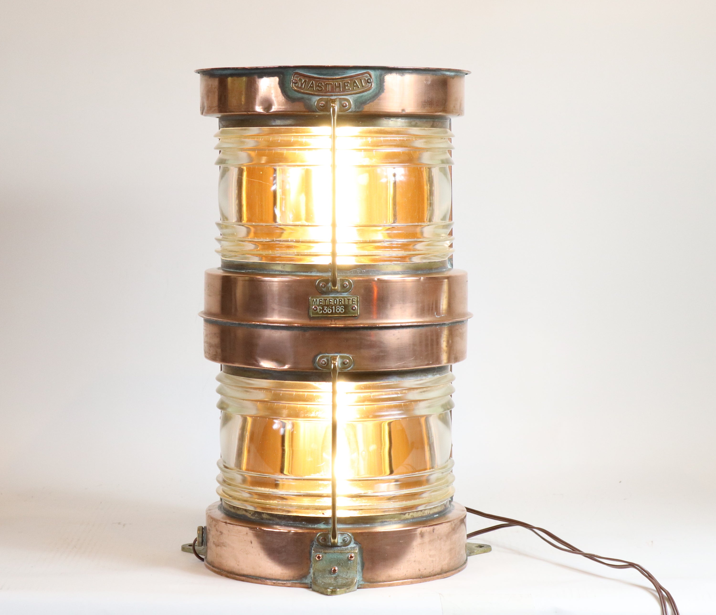 Ship's Lantern by Meteorite – Lannan Gallery