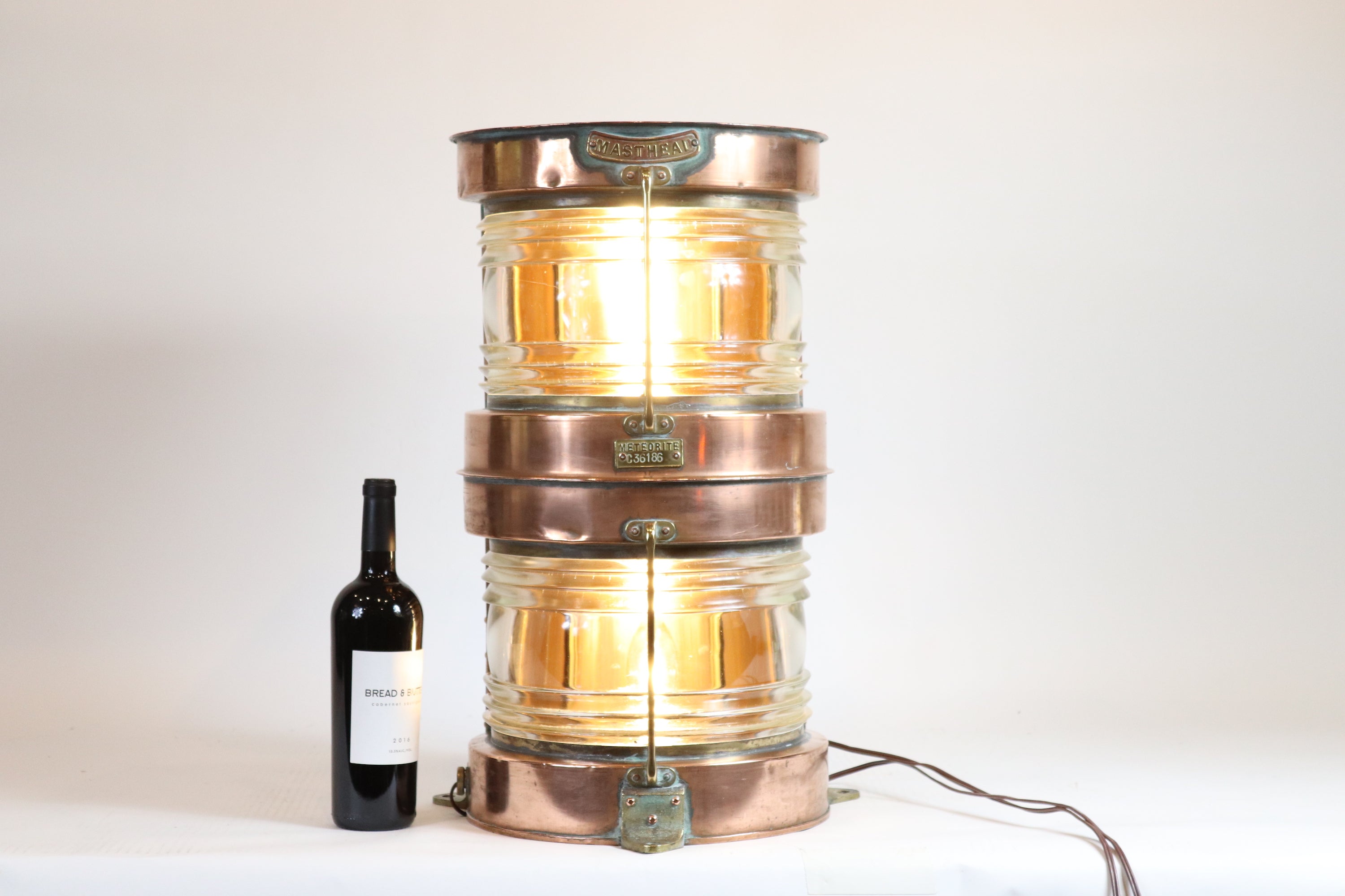 Ship's Lantern by Meteorite – Lannan Gallery