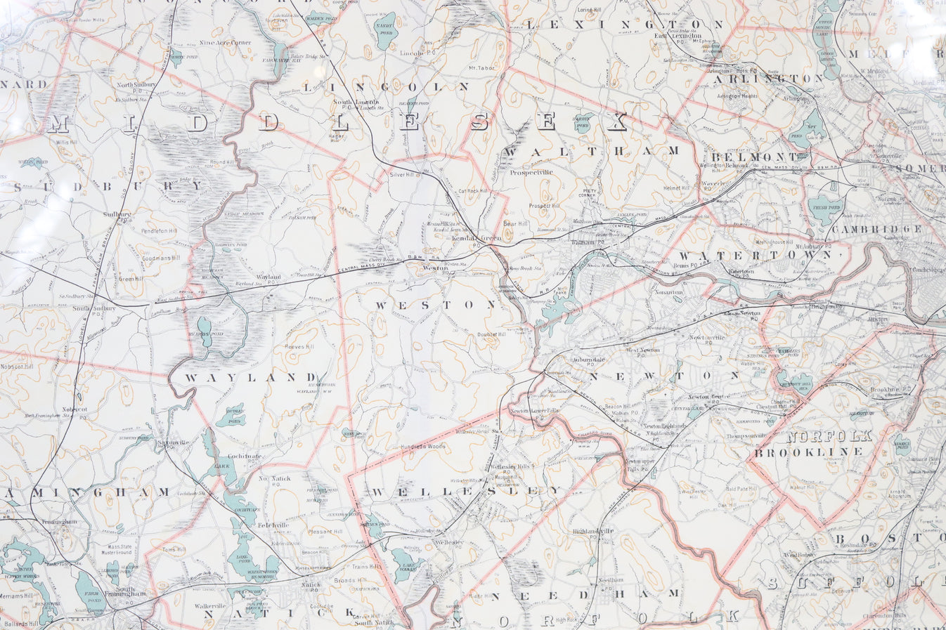 Original 1891 Walker Map – Lannan Gallery