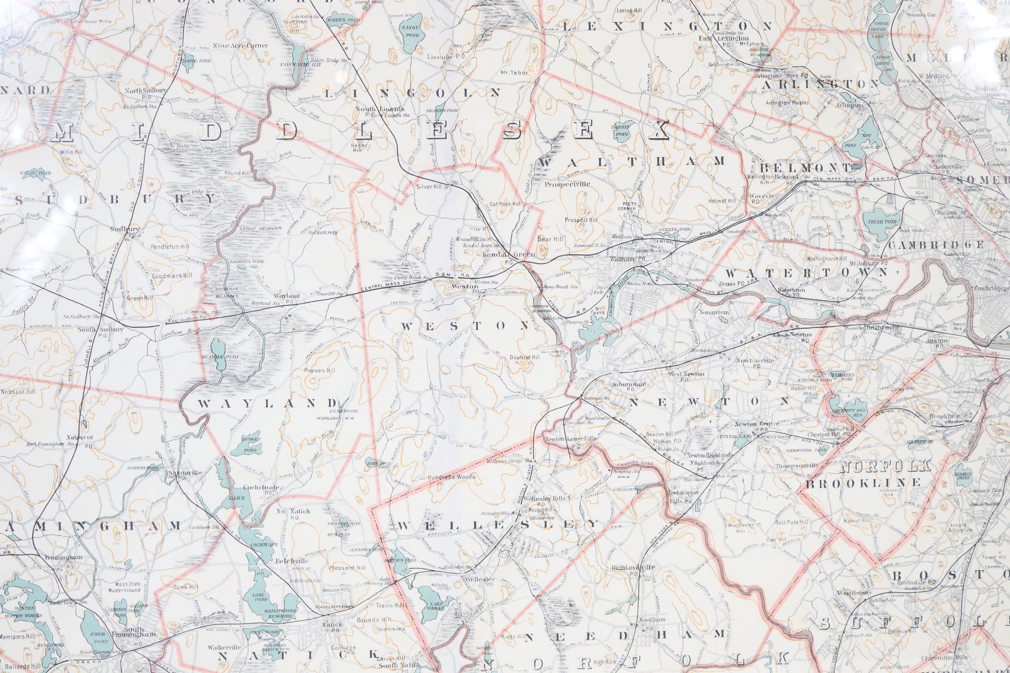 Original 1891 Walker Map – Lannan Gallery