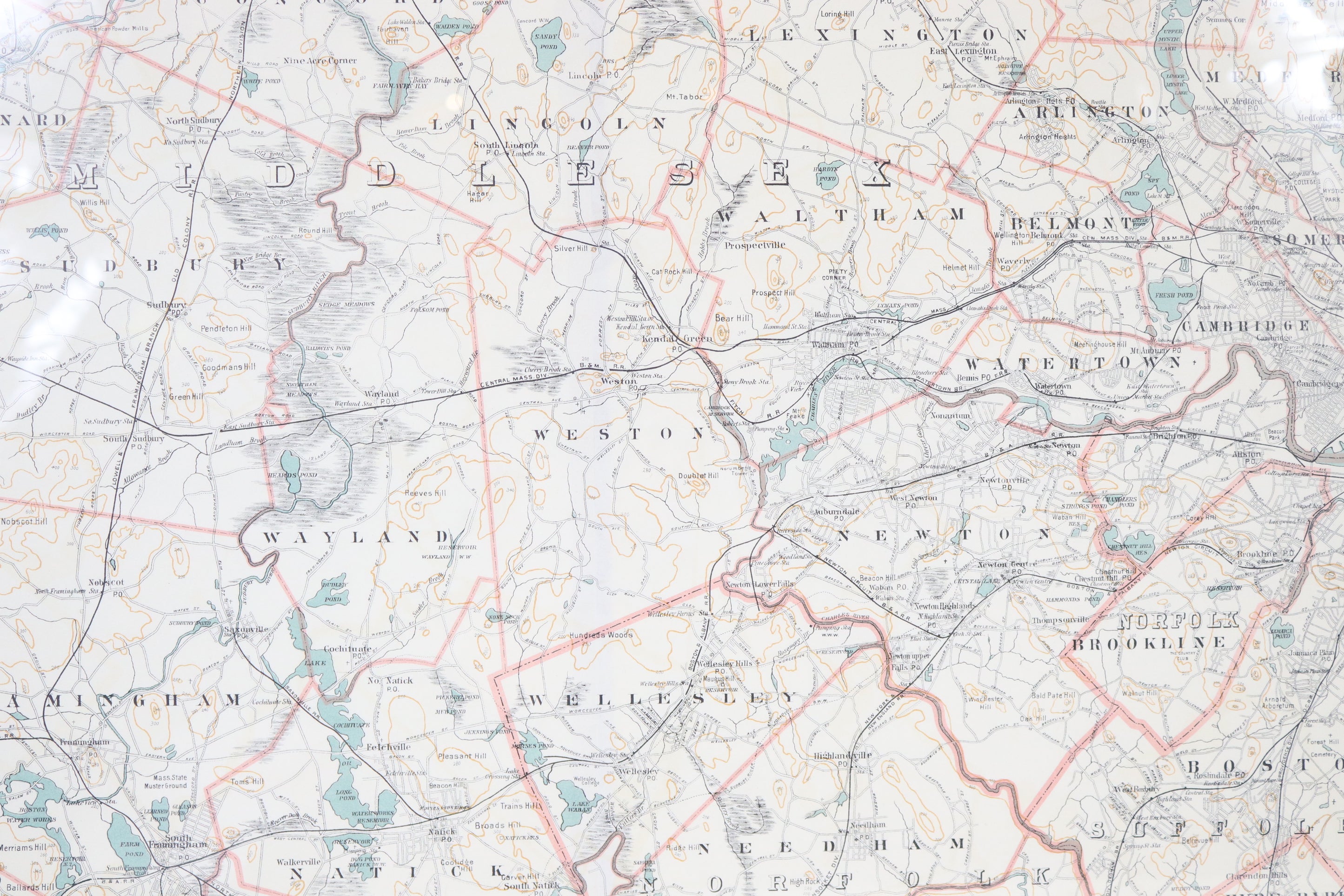 Original 1891 Walker Map – Lannan Gallery