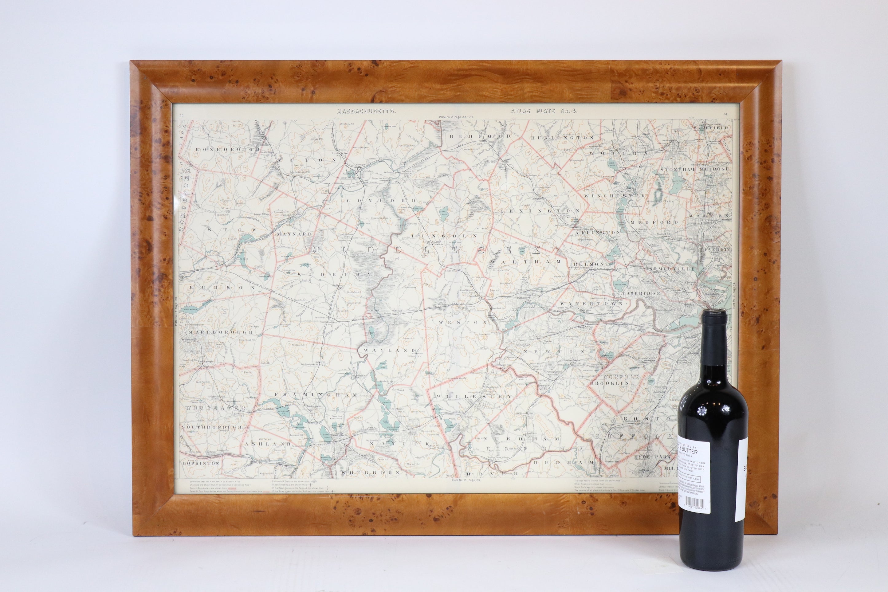 Original 1891 Walker Map – Lannan Gallery