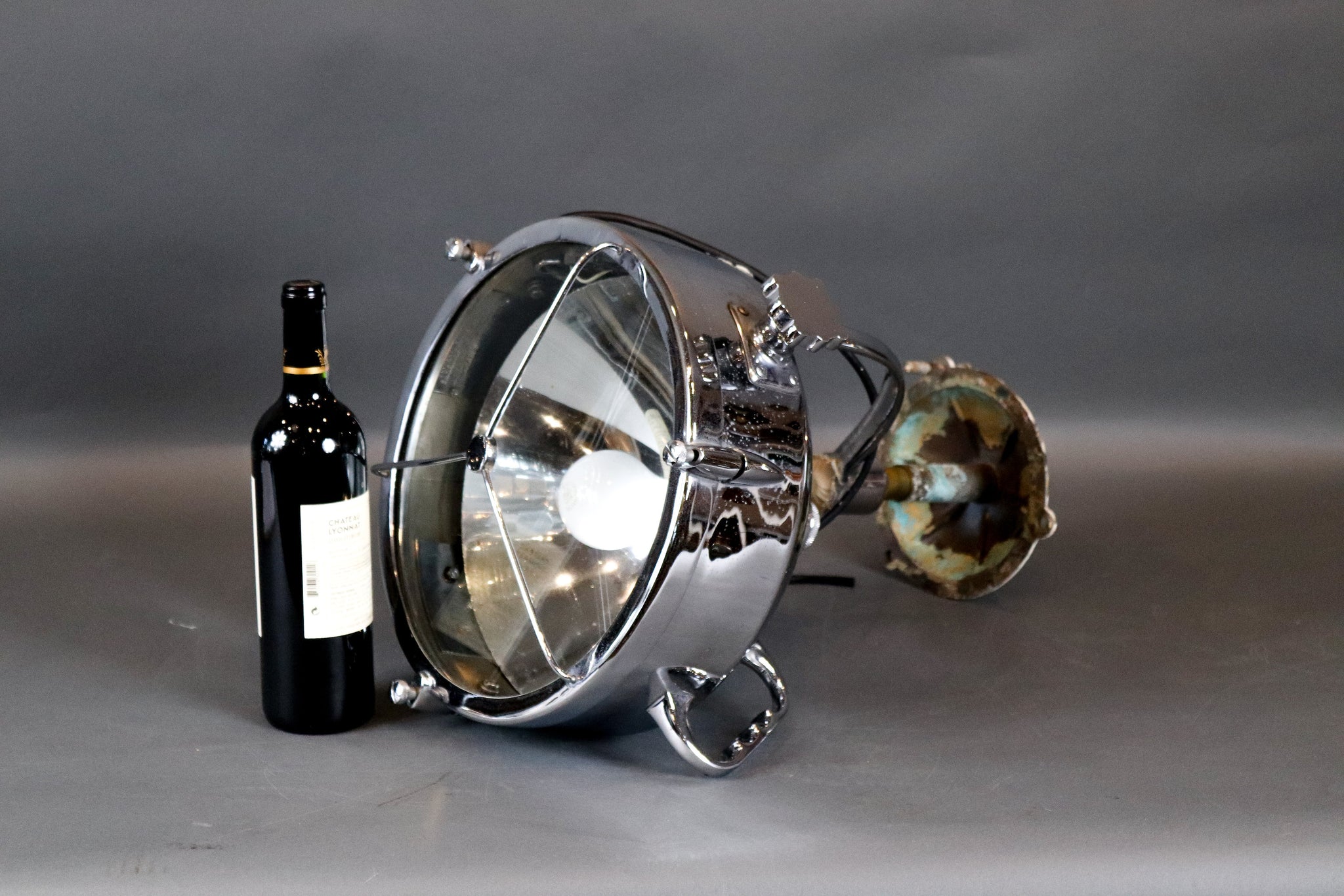 Searchlight from Vanderbilt's "Alva" – Lannan Gallery
